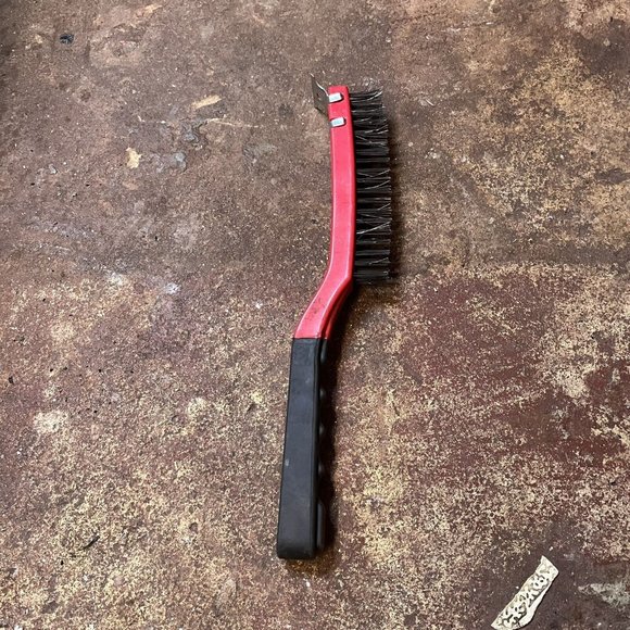 Allway Tools Inc | Other | Red 4 Soft Grip Carbon Steel Wire Brush ...